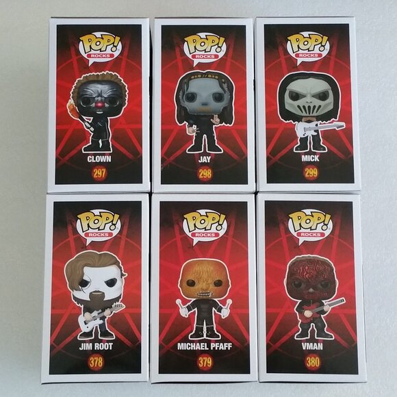 Funko | Toys | Slipknot Bundle Of 6 | Poshmark